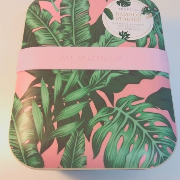 Eco One | Kitchen | Nwteco One Tropical Palm Bamboo Storage Container ...